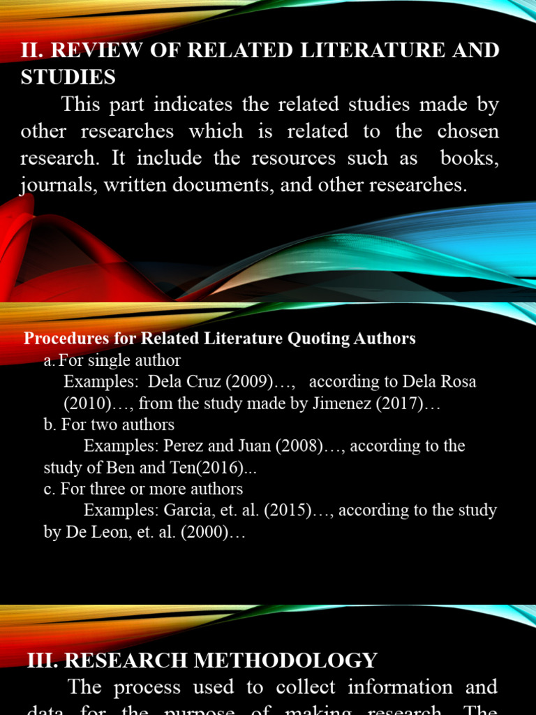 Chapter II and III | PDF | Sampling (Statistics) | Mean