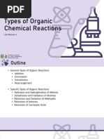 Types of Rxns Summary Table Chart | PDF