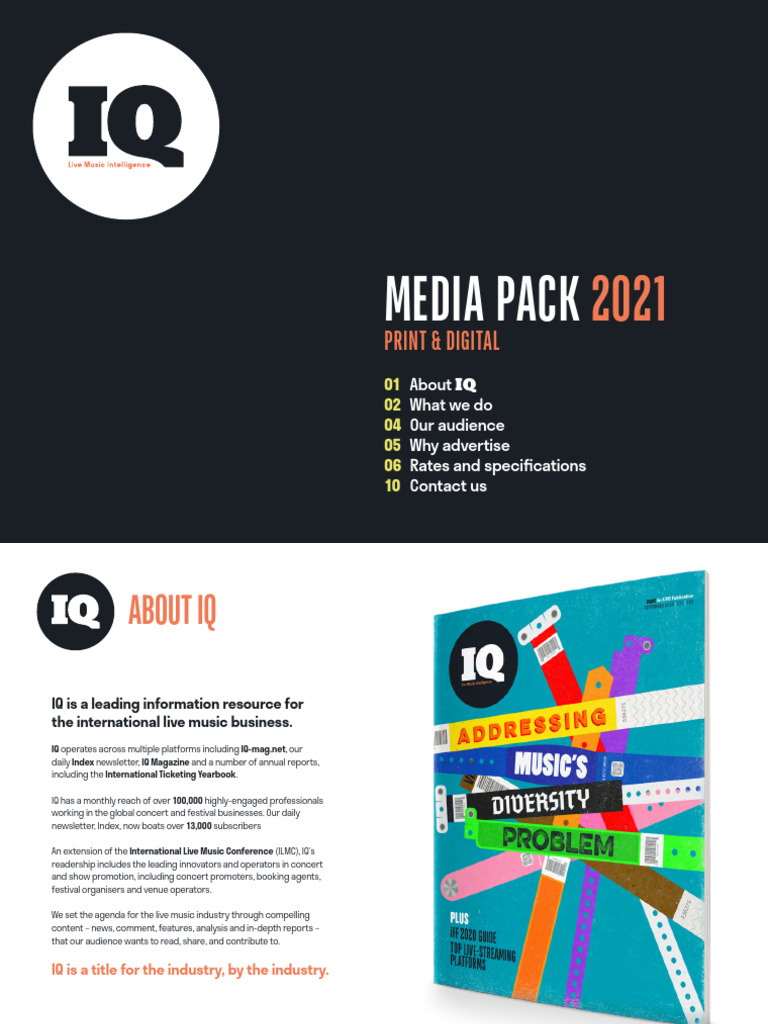 IQ MediaPack 2021 | PDF