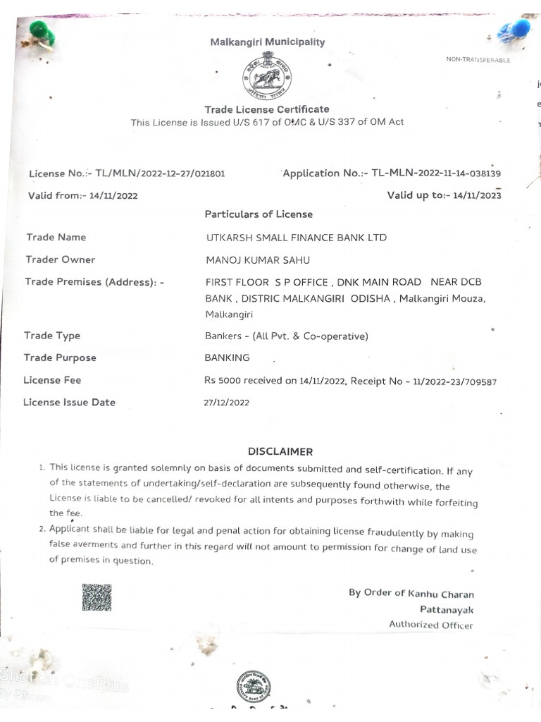 2023 MB T 002 Display of Registration and Licenses | PDF
