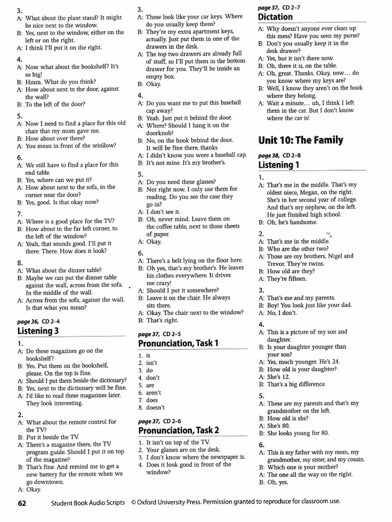 Unit 10 Script | PDF