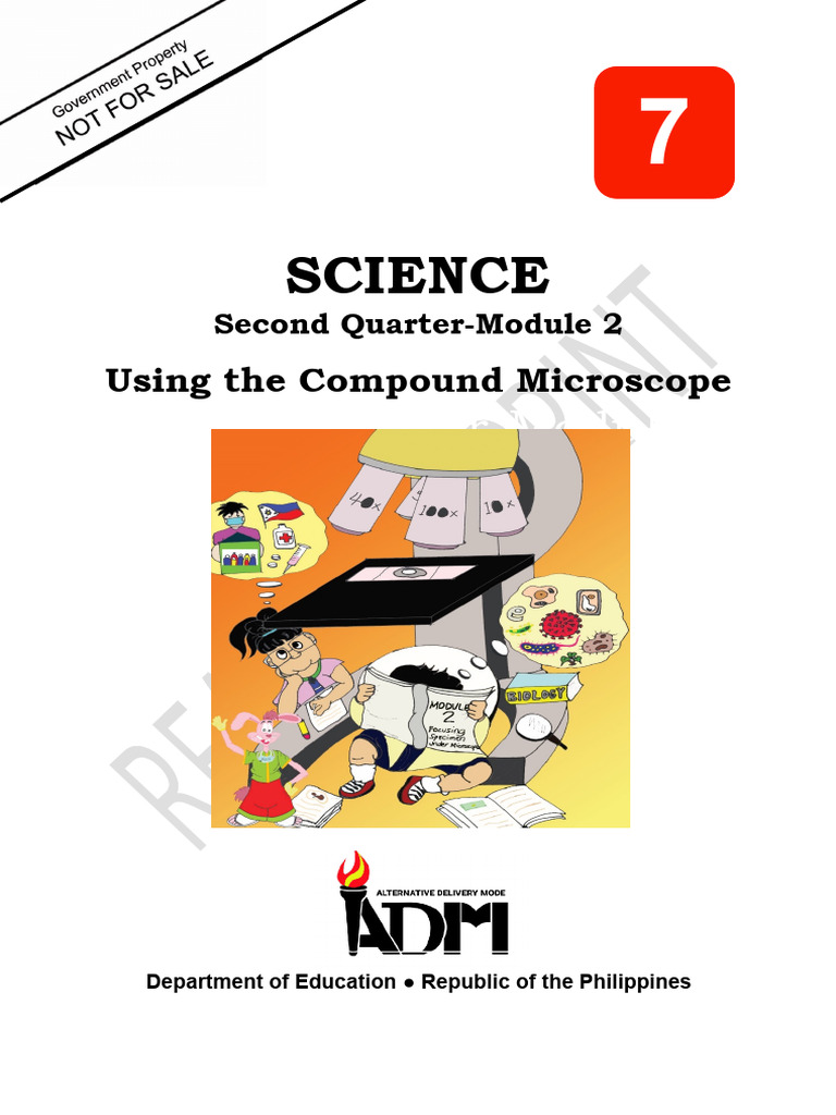 Science7 Q2 Mod2 Using-The-Compound-Microscope v5 | PDF | Microscope | Optics