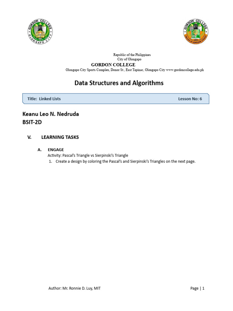 F - Module 6 Engage, Explore & Explain | PDF | Fractal | Mathematics