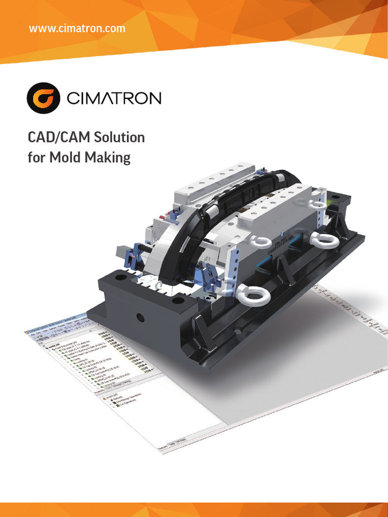 Cimatron Mold Handout A4 EN | PDF | Machining | Computer Aided Design