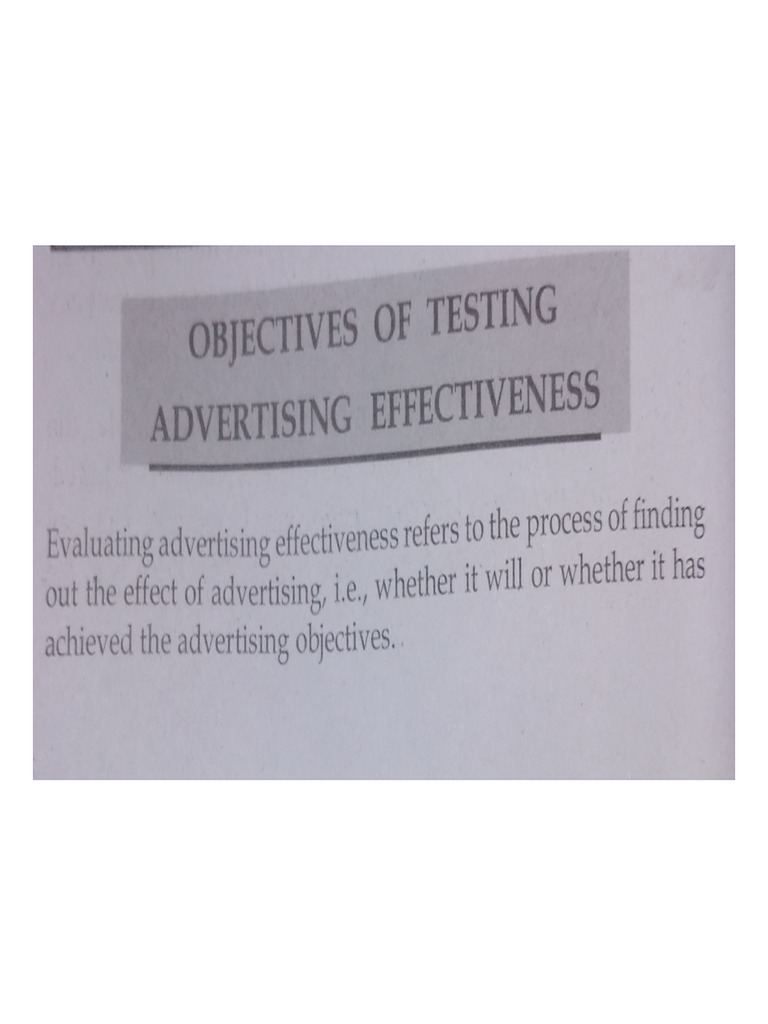 CHP 4 Execution and Evaluation of Advertising | PDF