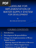 SPAN UTG: Table of Water Demand Estimation | PDF | Apartment | Reservoir