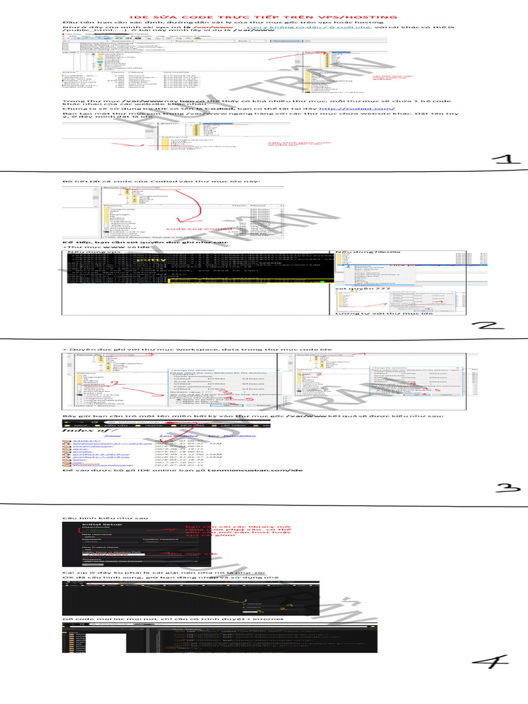Ide Sua Code Truc Tiep Tren Host-Vps | PDF