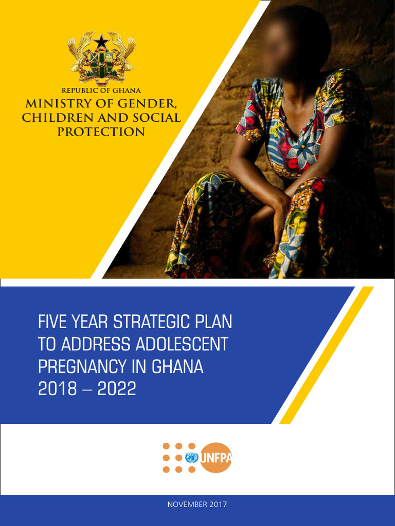 Adolescent Pregnancy Strategic Plan 2018 | PDF | Family Planning | Strategic Planning