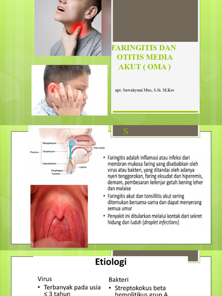 Faringitis Dan Oma | PDF