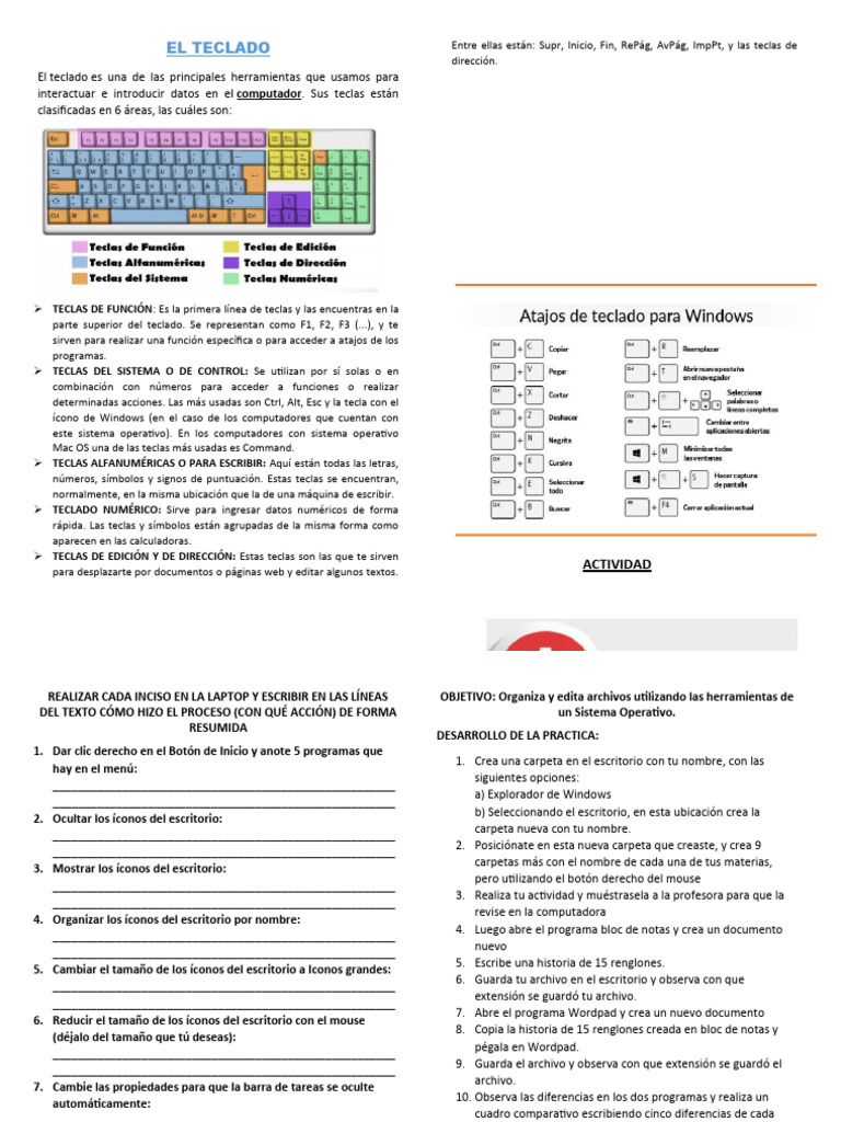 EL TECLADO | PDF | Archivo de computadora | Teclado