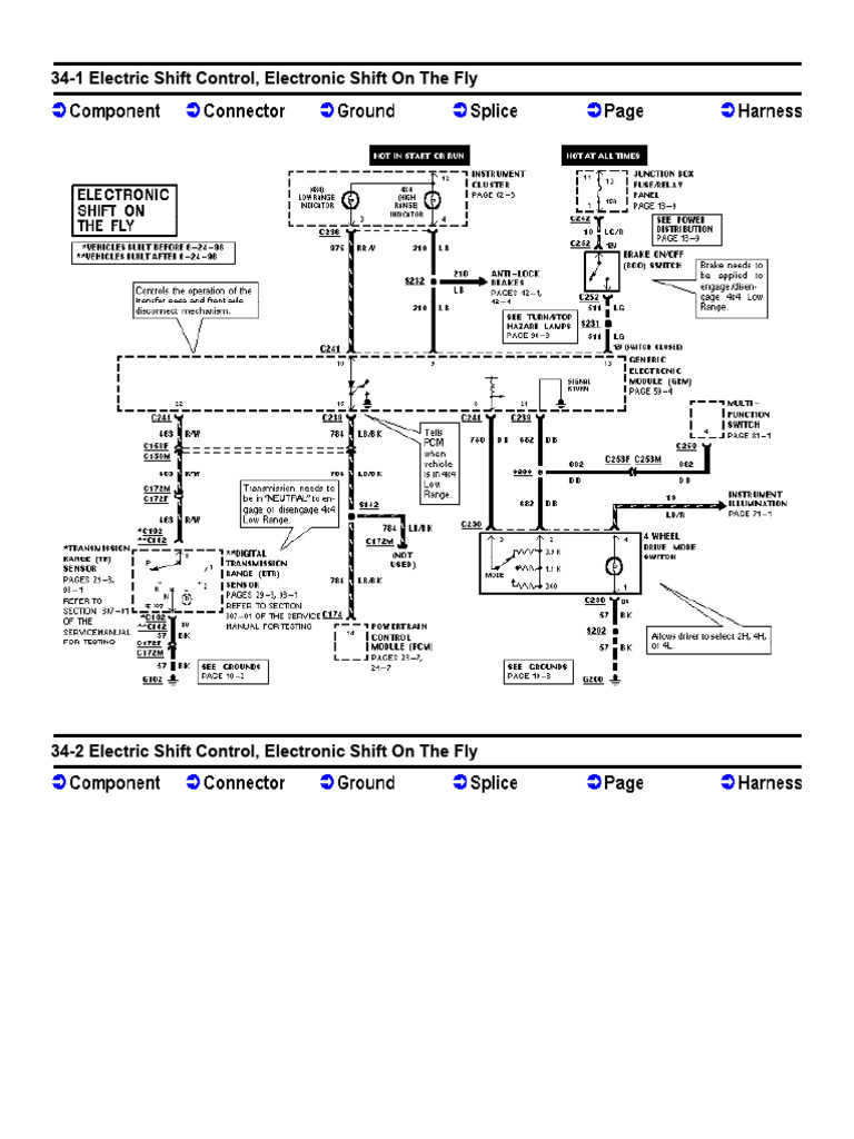 Electric Shift Control Systems Explained | PDF