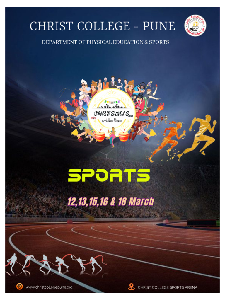 Chrysalis 2024 Sports Fixture, Rules and Regulations | PDF
