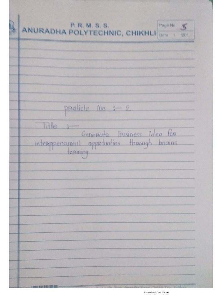 Practical No 2 EDP | PDF