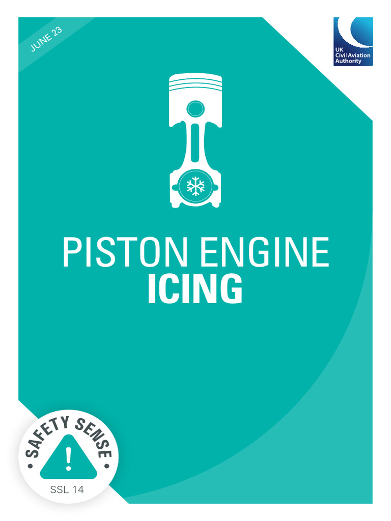 Piston Engine Icing Safety Guide | PDF | Carburetor | Ice