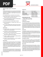 Conbextra EP65 Plus Epoxy Grout Guide | PDF | Epoxy | Strength Of Materials