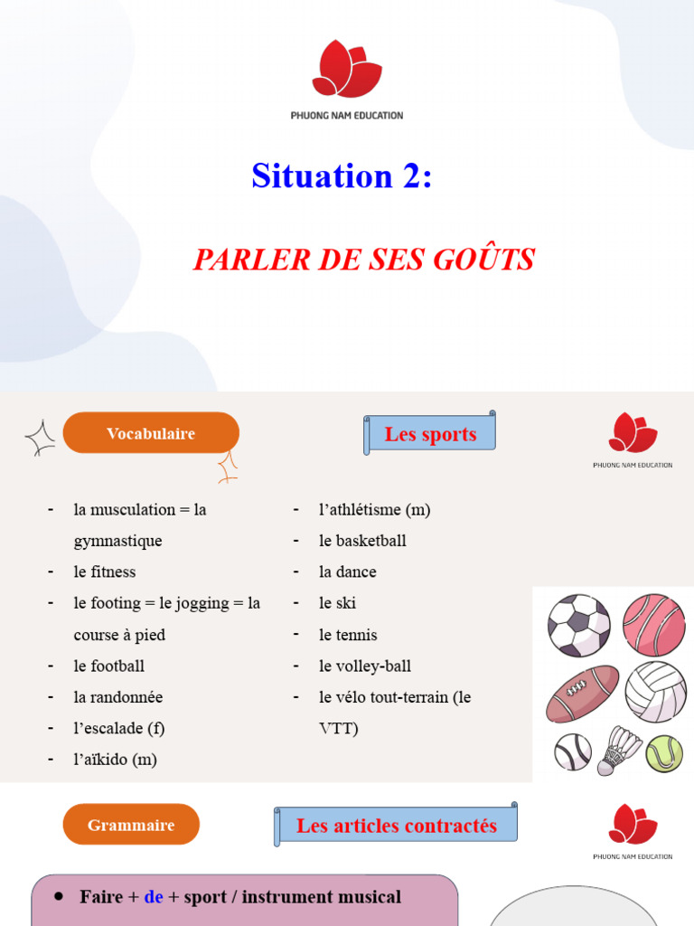 L'Atelier A1 - Unité 2 - Situation 2 | PDF | Verbe | Linguistique