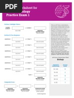 AP Biology Unit 1 Test | PDF | Chemical Bond | Nucleic Acids