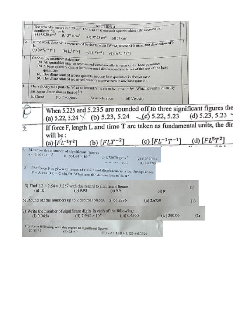 units and dimensions-hw-4 (1) | PDF