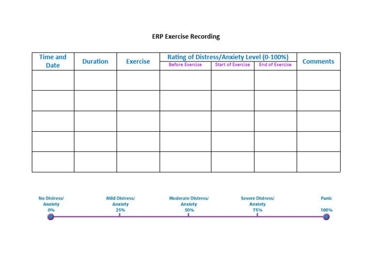 ERP Exercise Recording | PDF