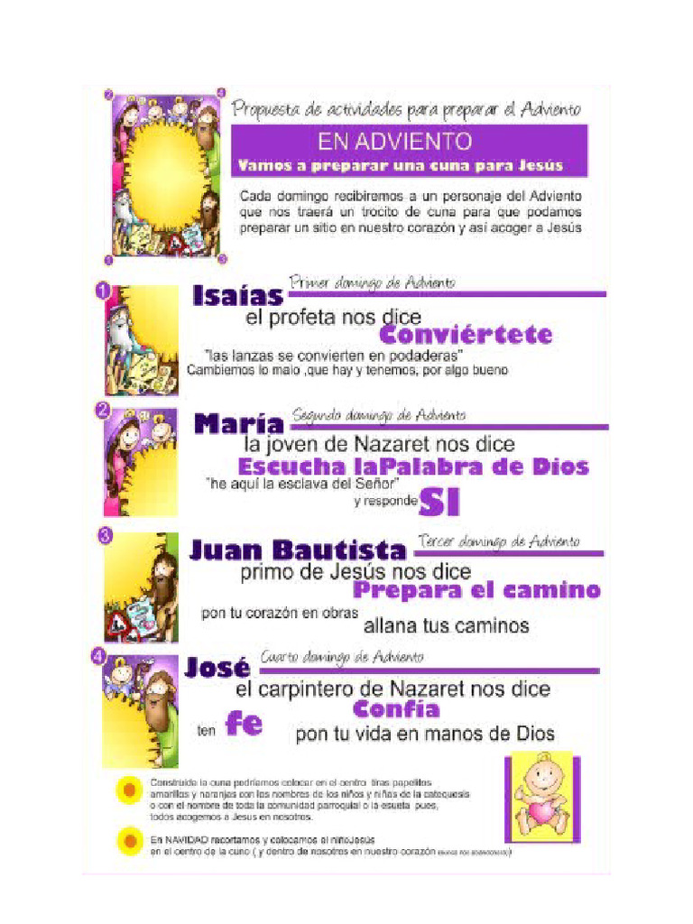 Adviento Ficha | PDF