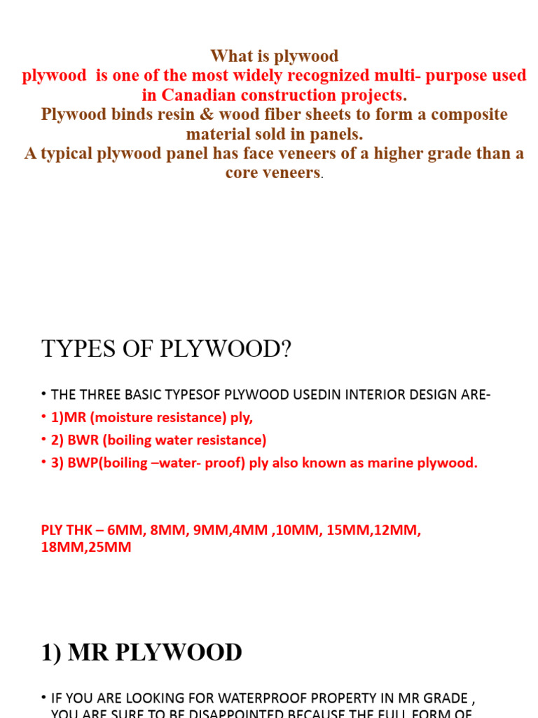 Plywood | PDF | Plywood | Building Materials