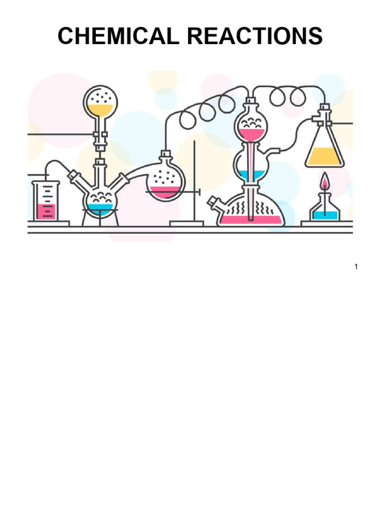 Chemical Reactions | PDF | Chemical Reactions | Chemical Substances