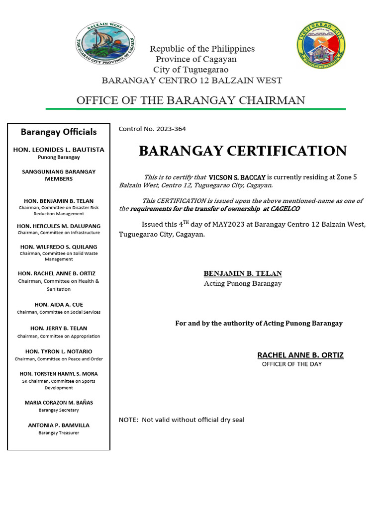 Cagelco Permit Building | PDF