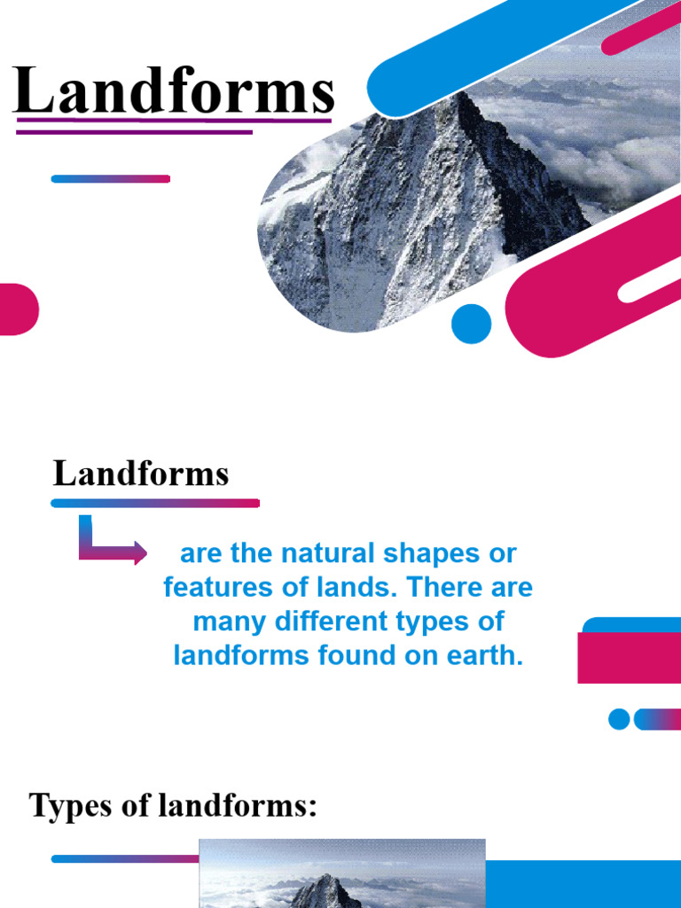 Landforms | PDF