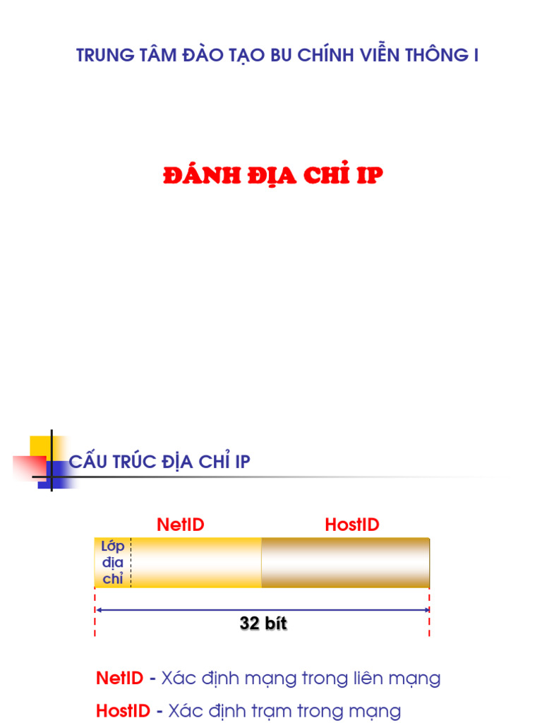 Danh Dia Chi IP - Computer Networking | PDF
