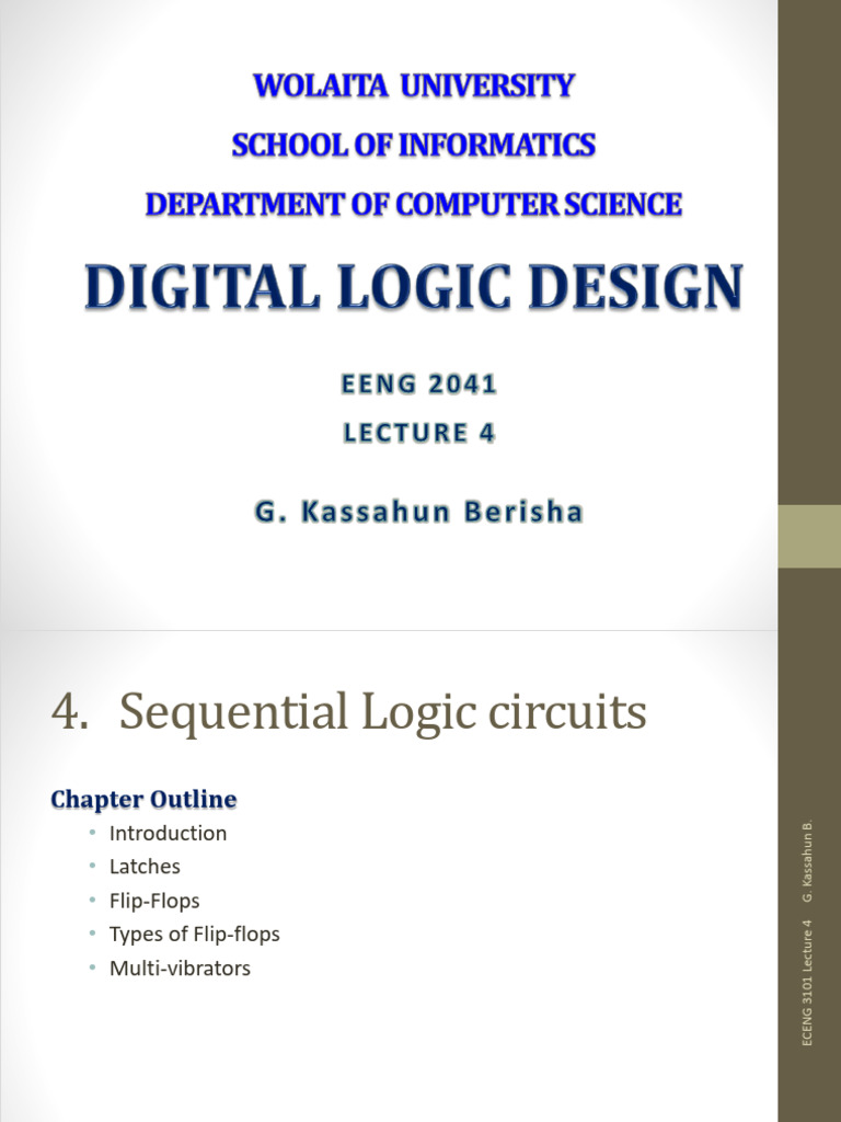 DLD Computer Science Lecture 4 | PDF | Logic Gate | Electronic Engineering