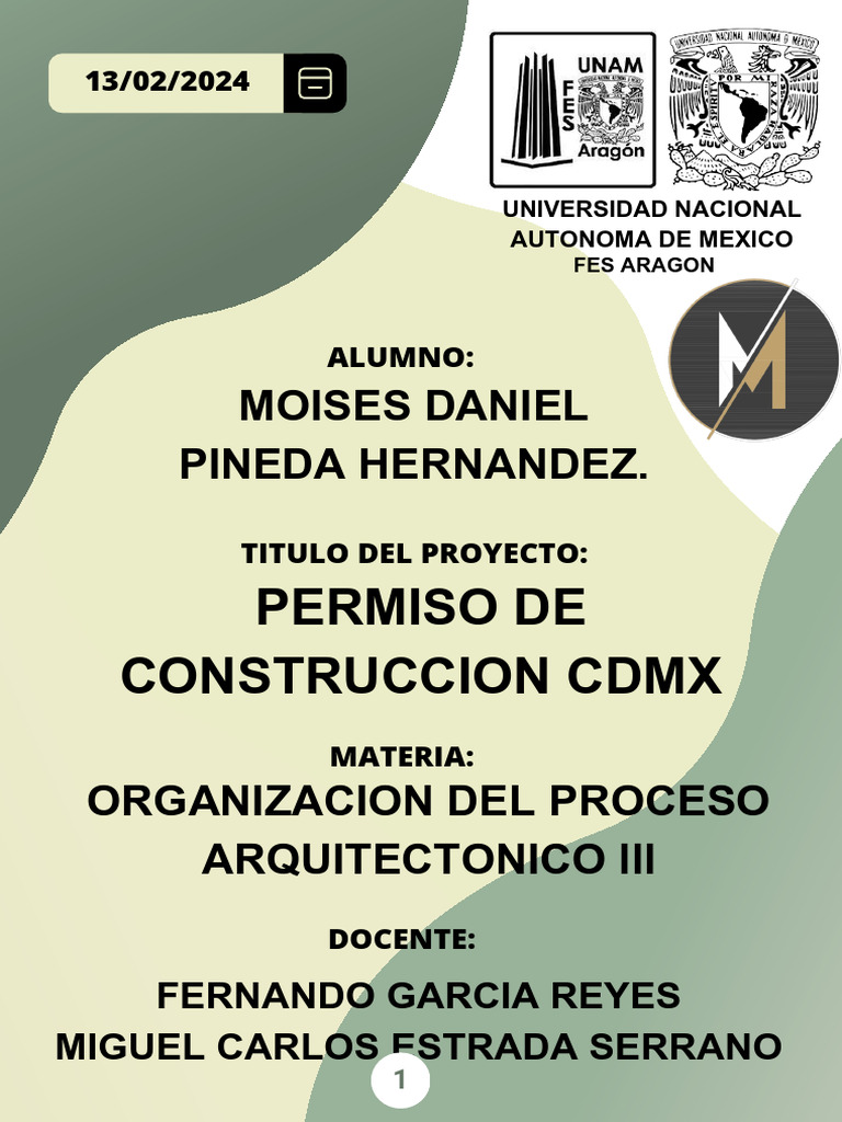 PERMISO DE CONSTRUCCION CDMX | PDF