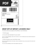 DPD Return Label | PDF