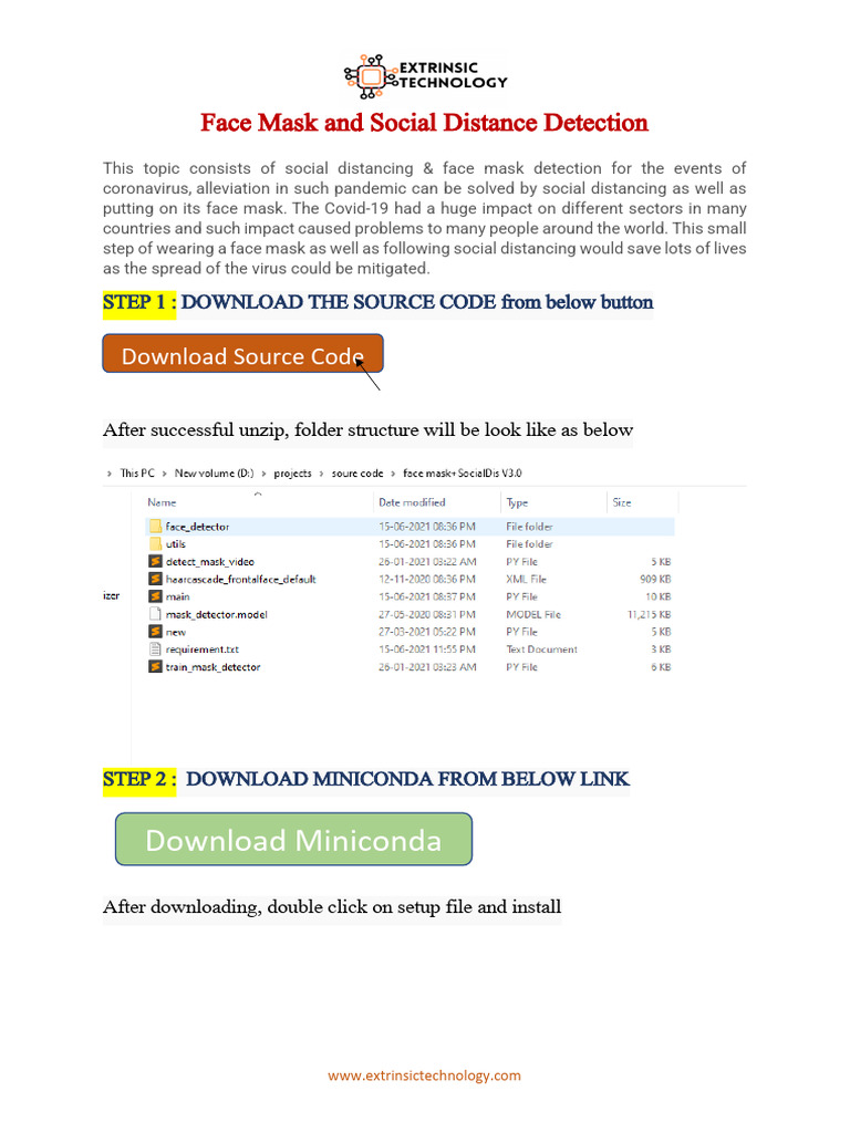 Face Mask and Social Dist. Installation Guide V2. | PDF