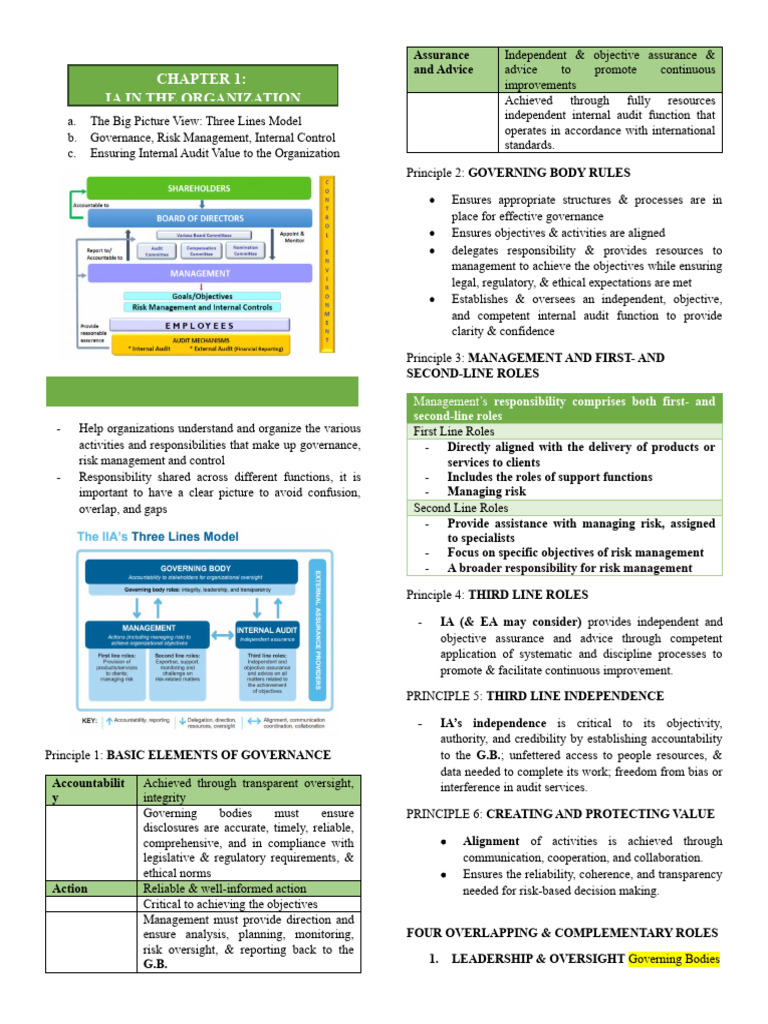 Audit Reviewer | PDF | Governance | Internal Control