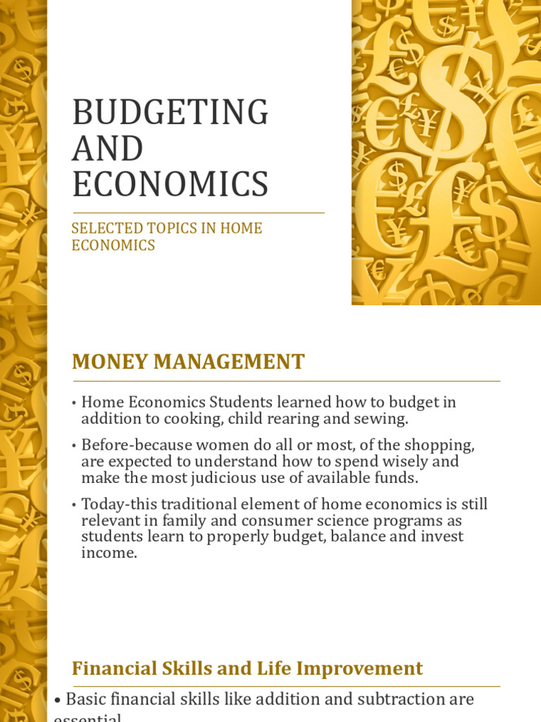 Budgeting and Economics Educ 110 Beed | PDF | Expense | Budget