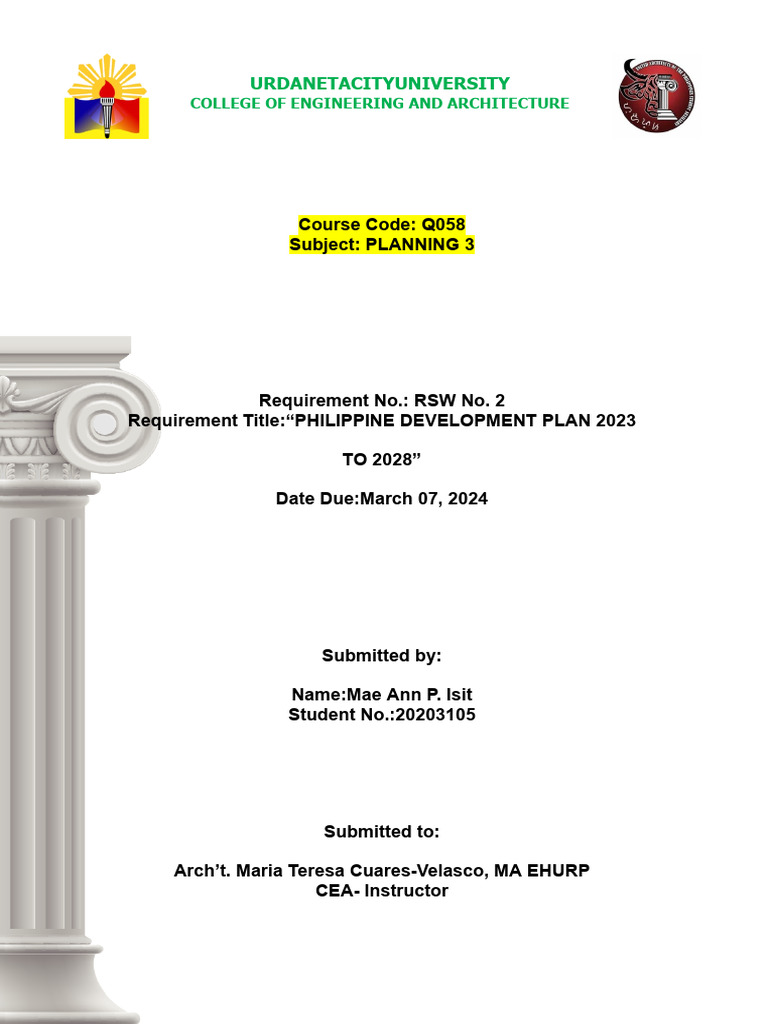 RSW No.2 - Planning | PDF | Recession | Economies
