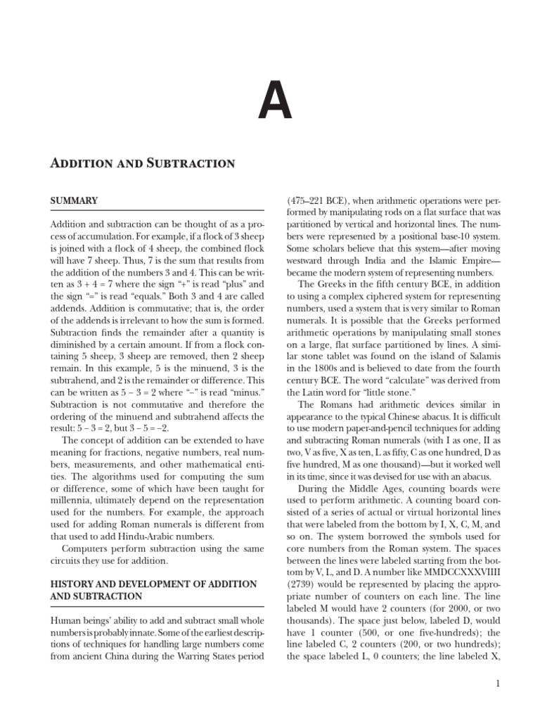 Principles Mathematics Pgs | PDF | Subtraction | Boolean Algebra
