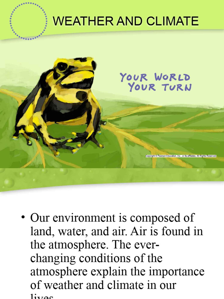 Weather and Climate Autosaved | PDF | Atmosphere Of Earth | Earth