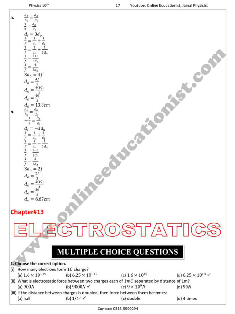 Physics 10th | PDF