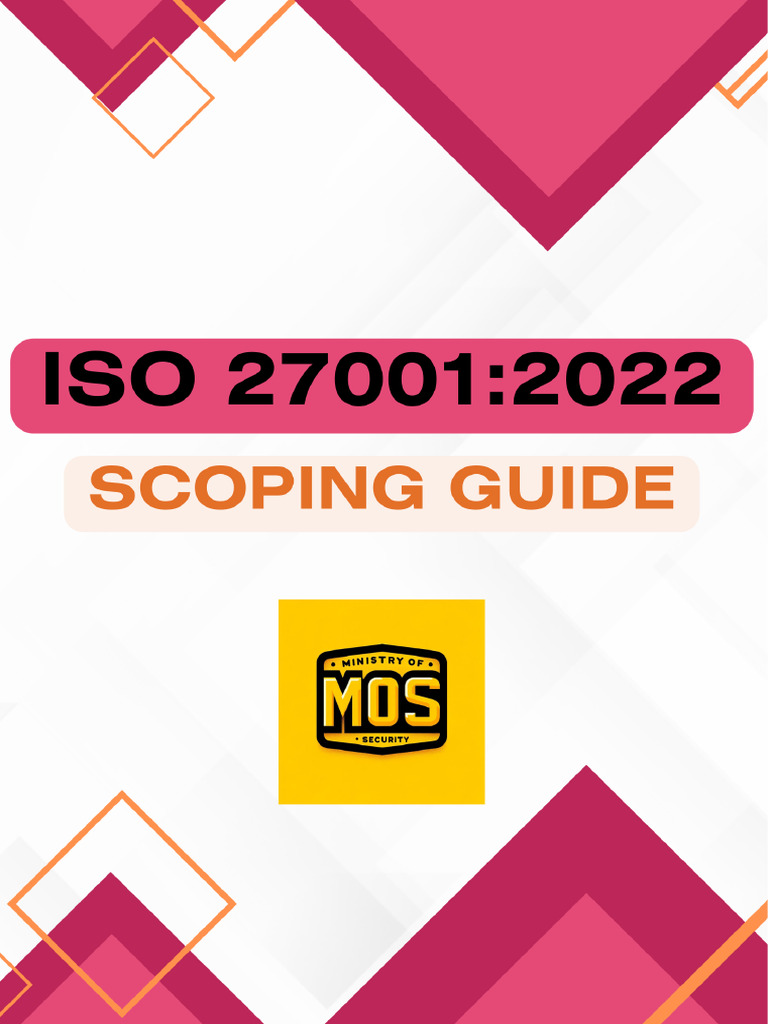 ISO 27001:2022 Scoping Guide | PDF | Information Technology Management ...