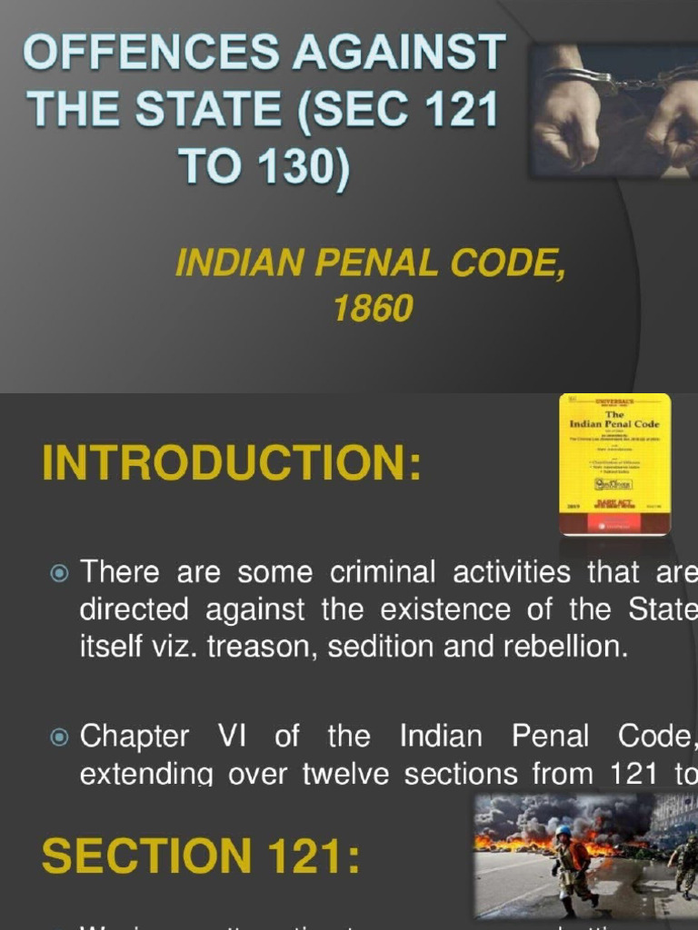 offences against state | PDF