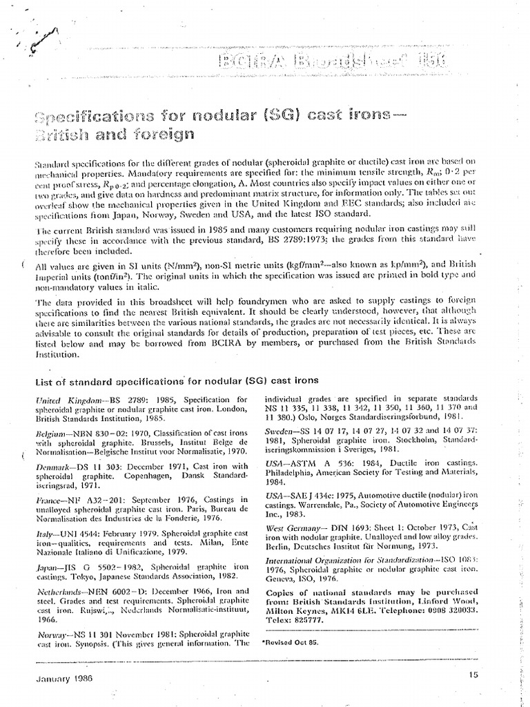 BS 2789 | PDF