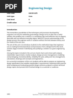 Sample Assessment Material Unit 3 Product Design and Manufacture | PDF ...