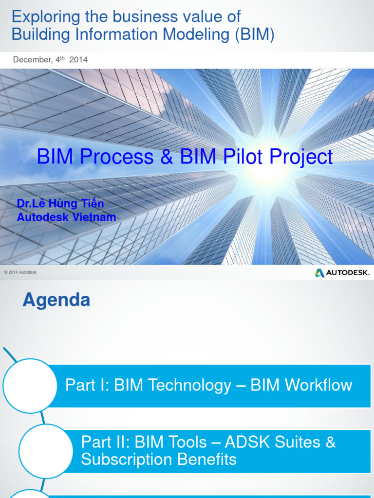 Bim Process Bim Pilot Project 1712555792 | PDF | Building Information Modeling | Autodesk