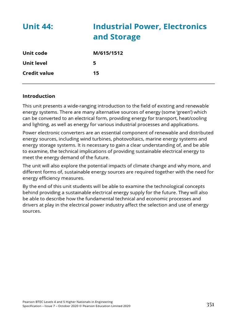 U44 Industrial Power Electronics and Storage | PDF | Power Electronics | Smart Grid