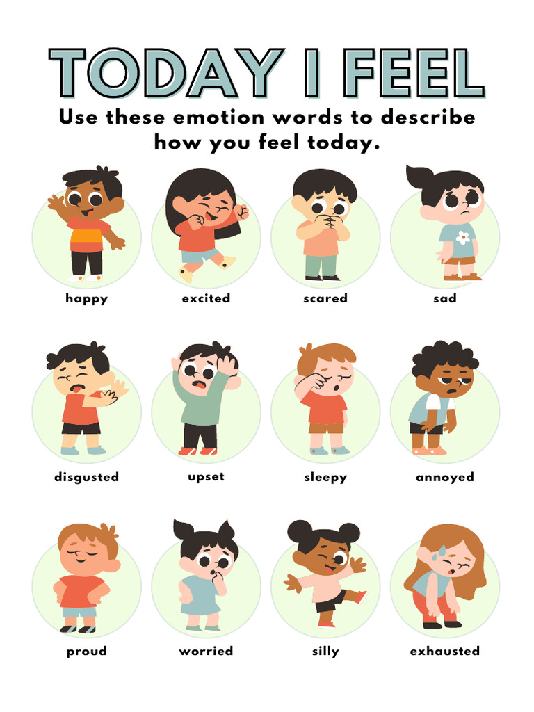 Daily Feelings and Calming Techniques | PDF