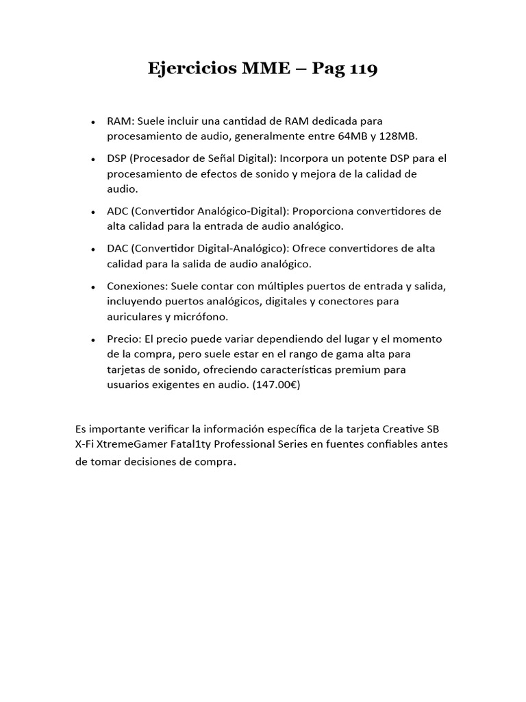 Ejercicios MME | PDF | Procesador de señal digital | Señal analoga