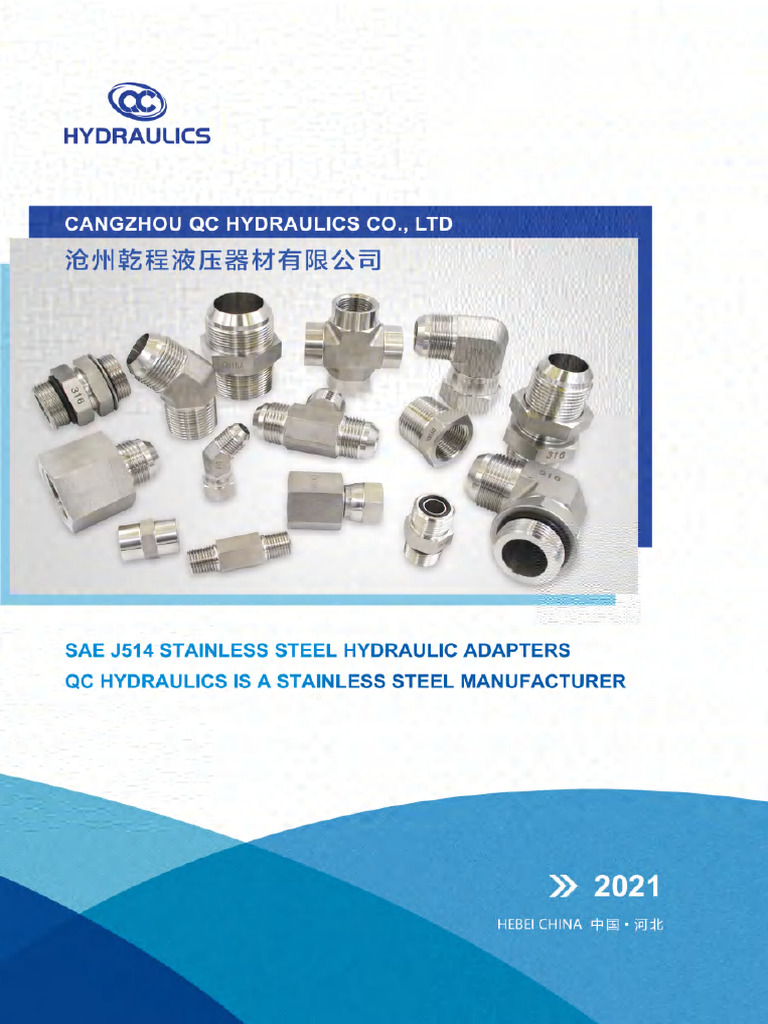 SAE Hydraulic Adapters Catalog | PDF | Mechanical Engineering