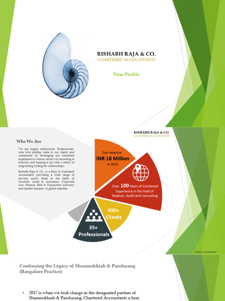 Firm Profile - RRCO | PDF | Audit | Taxes