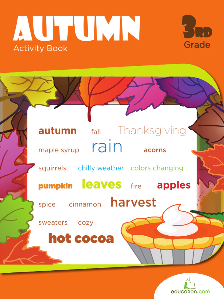 Autumn Activity Book Workbook | PDF | Thanksgiving | Leaf